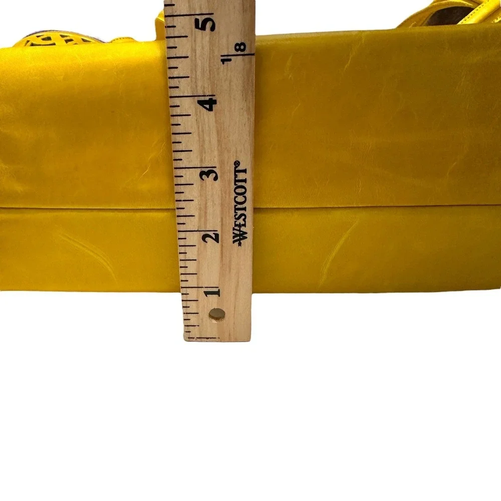 Beth Levine | Bags | Beth Levine New York Tote Bag Large Yellow Purple ...